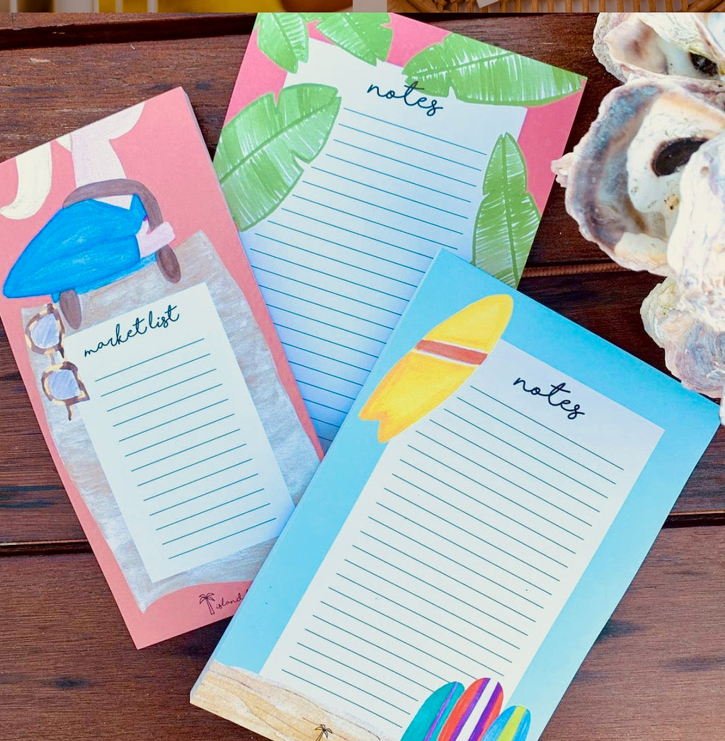 Surf Notepad – Island Haus Co.