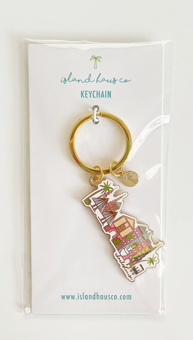 Charleston, SC Keychain – Island Haus Co.