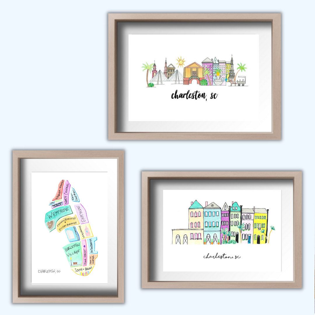 Charleston Letters Print – Island Haus Co.