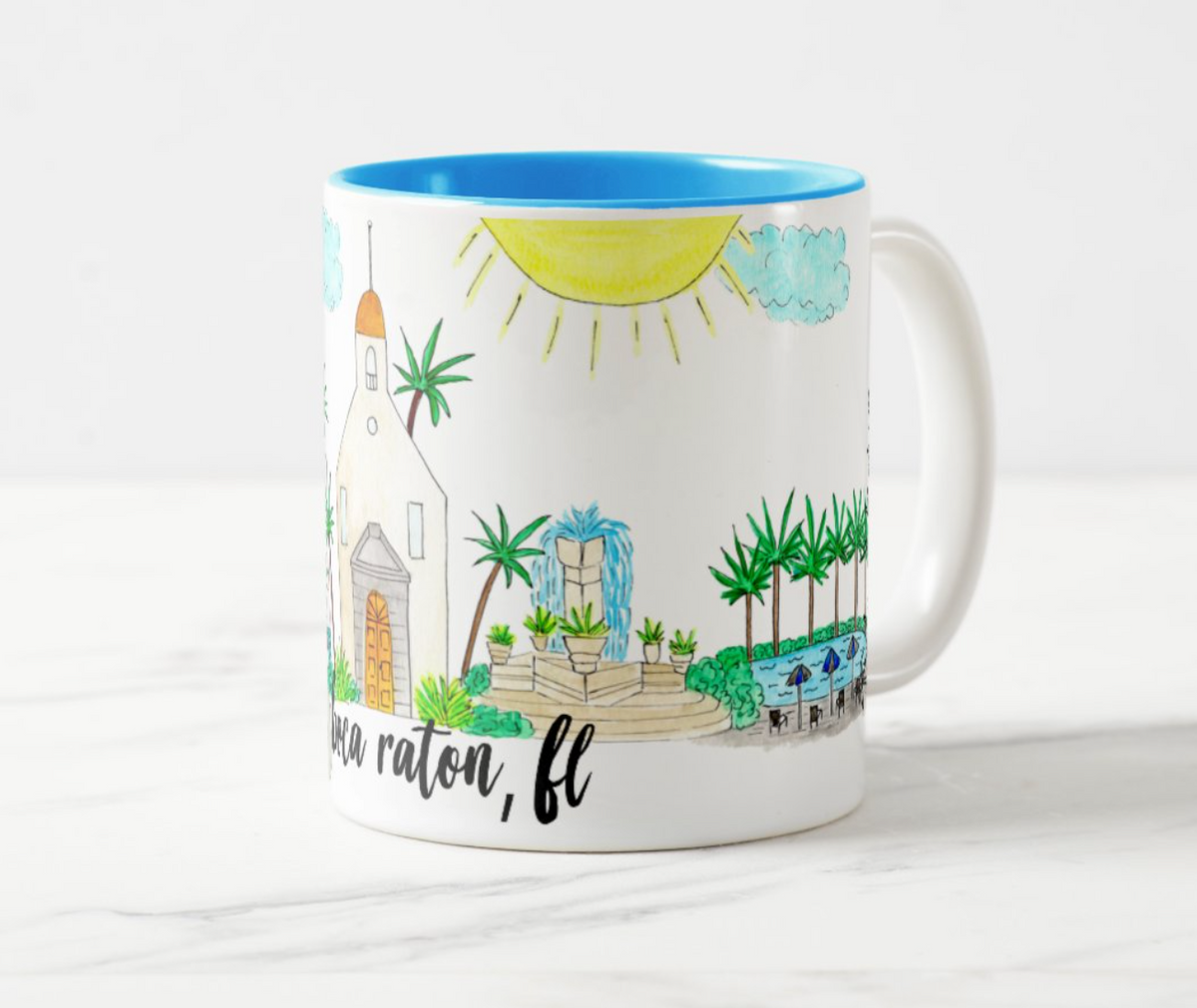 Boca Raton, FL Coffee Mug – Island Haus Co.