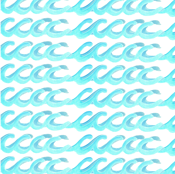 Waves Gift Wrap – Island Haus Co.