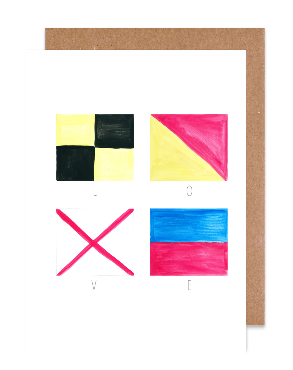 Maritime Love Card – Island Haus Co.