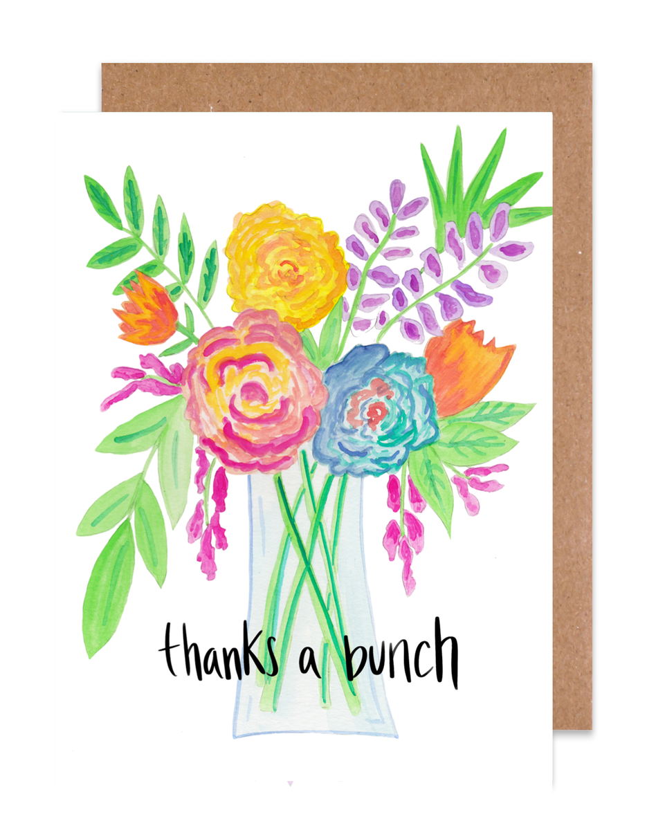 Thanks a Bunch Card – Island Haus Co.